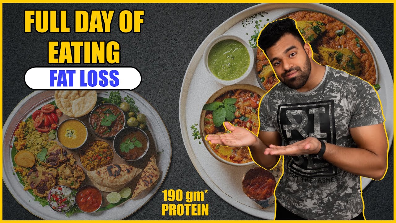 Full Day of Eating for Fat Loss | 2300 Calories | 190 gm Protein - YouTube