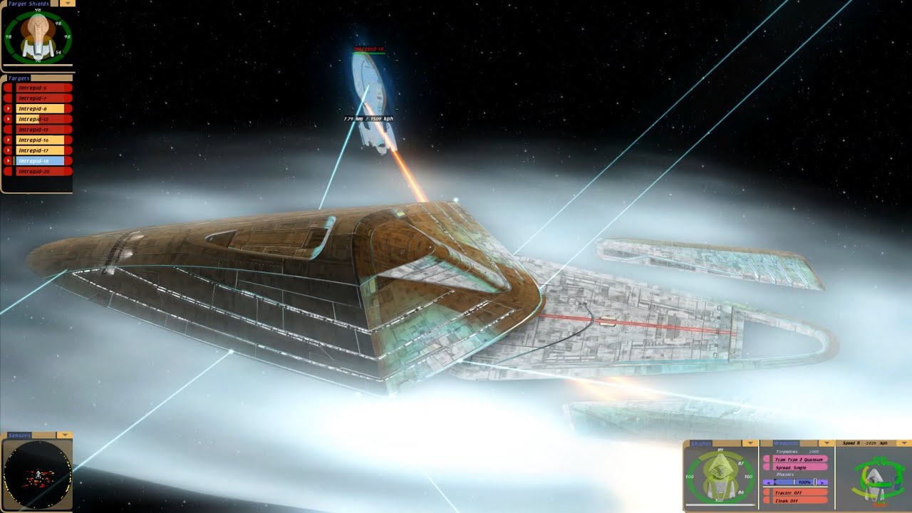 USS Voyager J VS 20 Intrepid Class Ships - YouTube