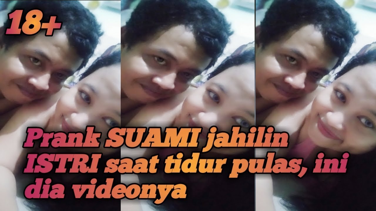 PRANK GANGGUIN ISTRI TIDUR #pranksuami #prankistri #gangguinorangtidur ...