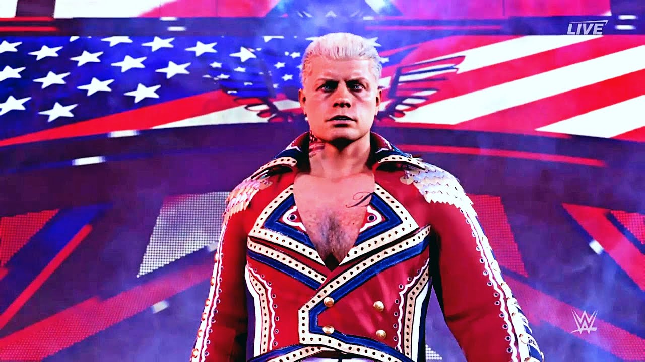 WWE 2k23 - CODY RHODES - ENTRANCE 4K - YouTube