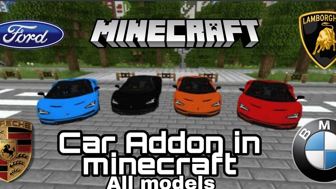 Minecraft pe Car mod addon Android | Tech Mizz | #minecraft - YouTube