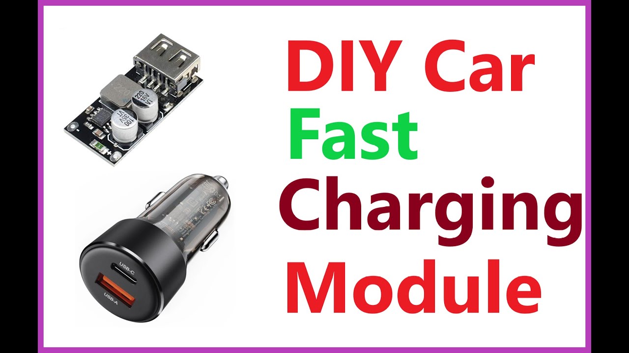 DIY-Make Yourself Fast Charging Car Charger - YouTube