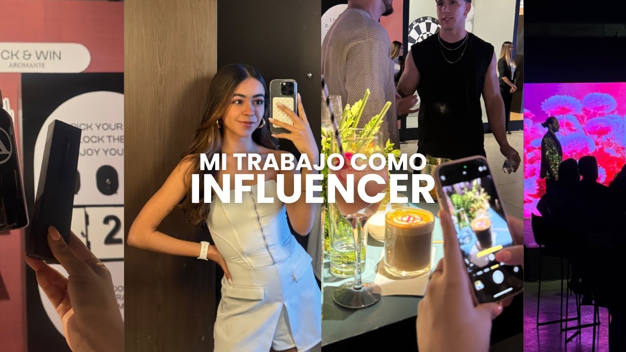 ¿Qué hace un influencer en un evento? - YouTube