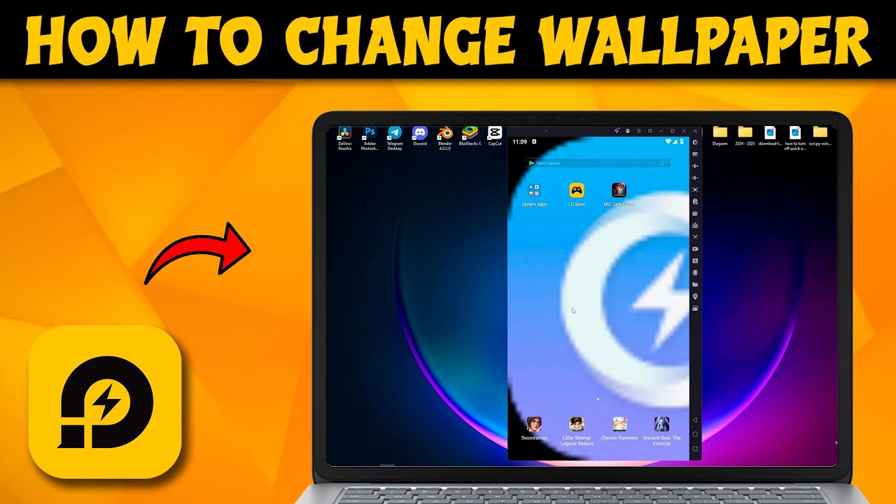 How To Change Wallpaper On Ldplayer - YouTube