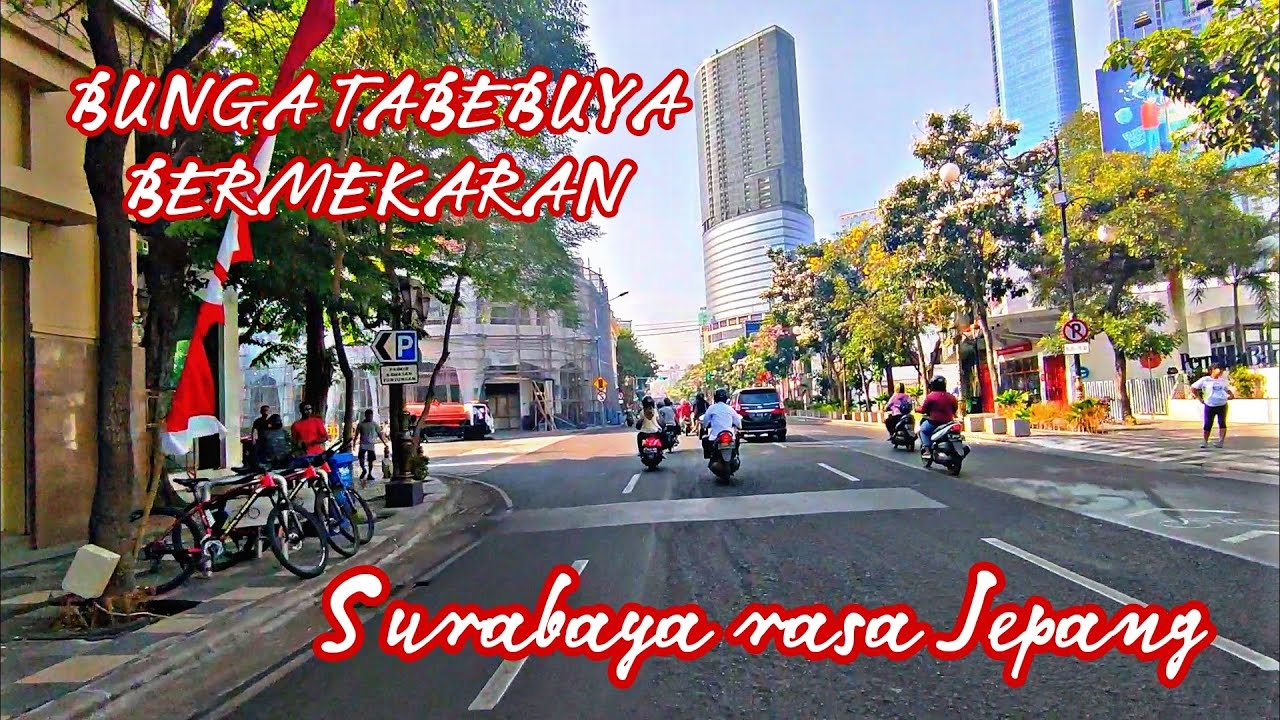 Jl Tunjungan Surabaya | Sabtu, 3 September 2022 - YouTube