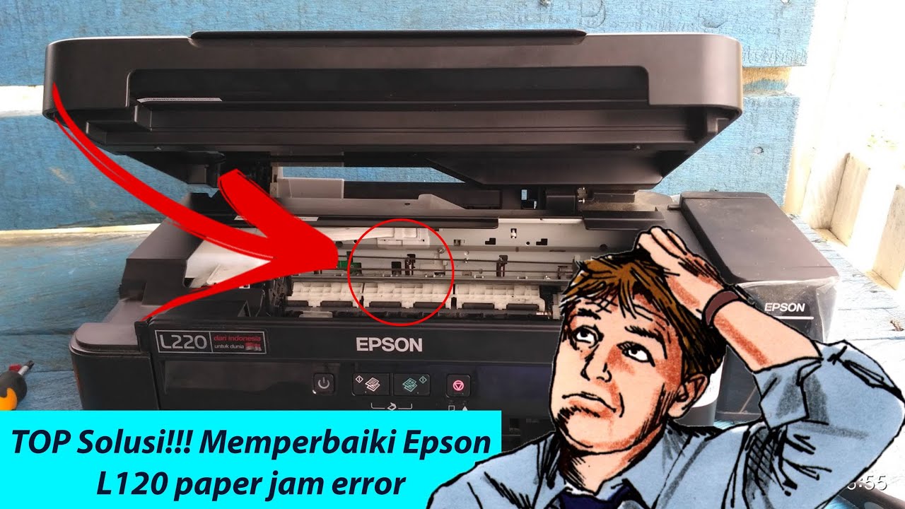 CARA MENGATASI PRINTER EPSON KERTAS MACET PADA SAAT NGEPRINT | Epson ...