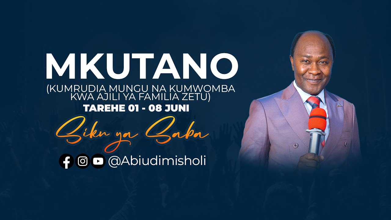 ABIUD MISHOLI EAGT BLOCK T MKUTANO SIKU YA SABA -MBEYA TAR 07.06.2025 ...