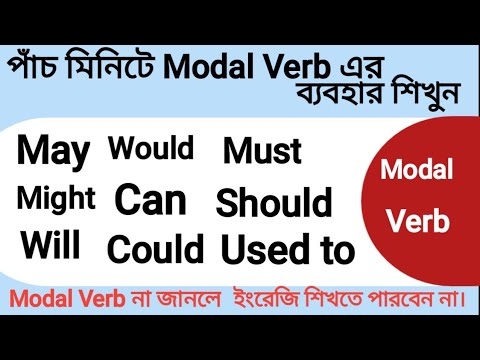 use of modal Verb English grammar spoken English making English ...