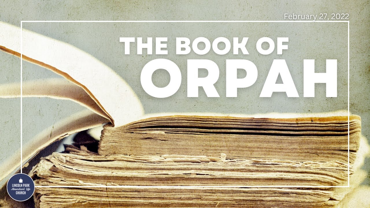 The Book of Orpah - YouTube