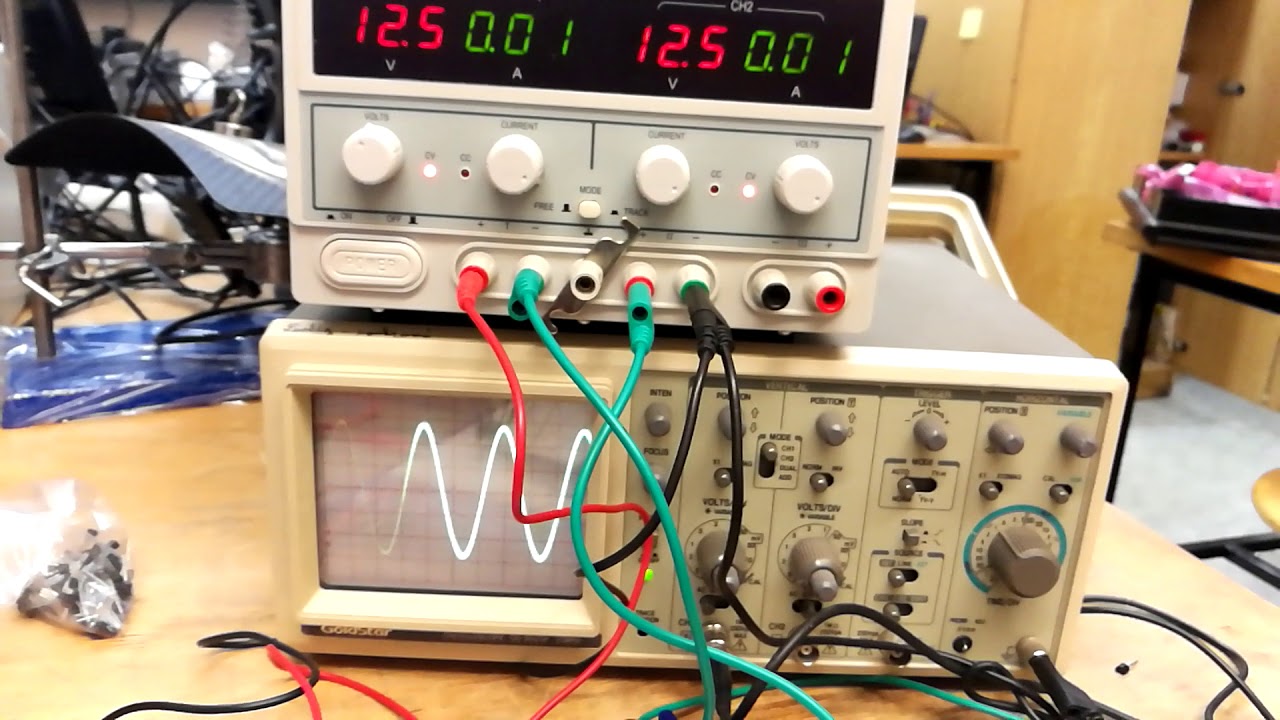 2N2222 negistor - negative resistance oscillator - YouTube