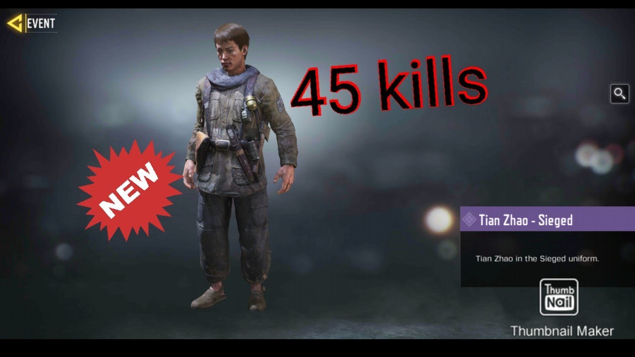 *NEW* Tian Zhao-Sieged 10v10 gameplay-Call of duty mobile - YouTube