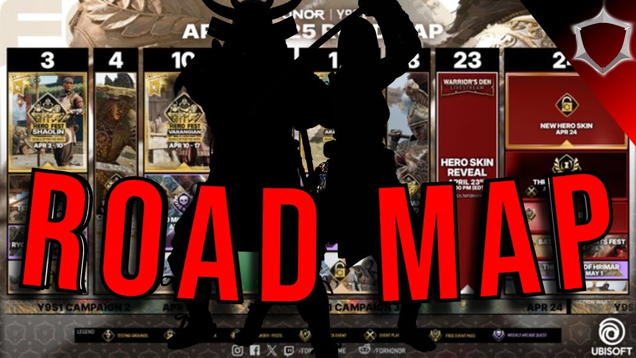 TODO LO QUE VENDRA A FOR HONOR (ROAD MAP ABRIL) 〚 For Honor Español ...
