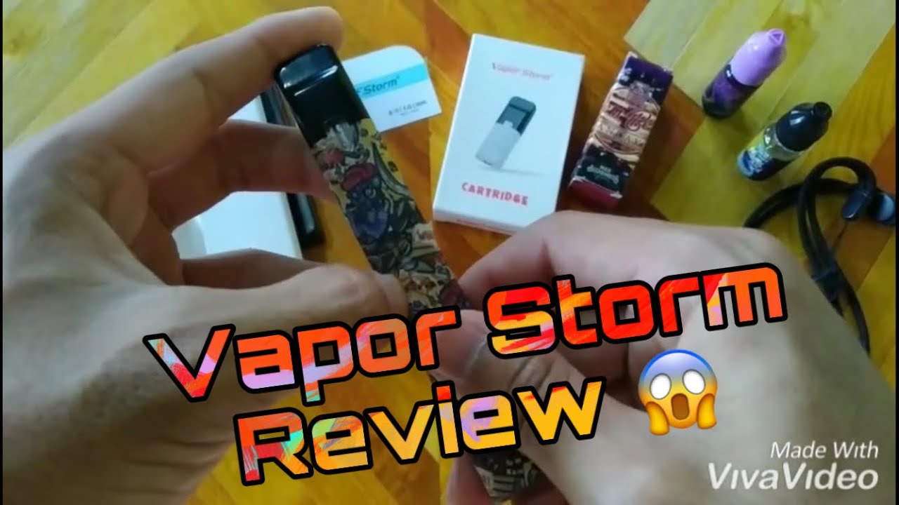 VAPOR STORM STALKER! REVIEW FOR THE BEST POD - YouTube
