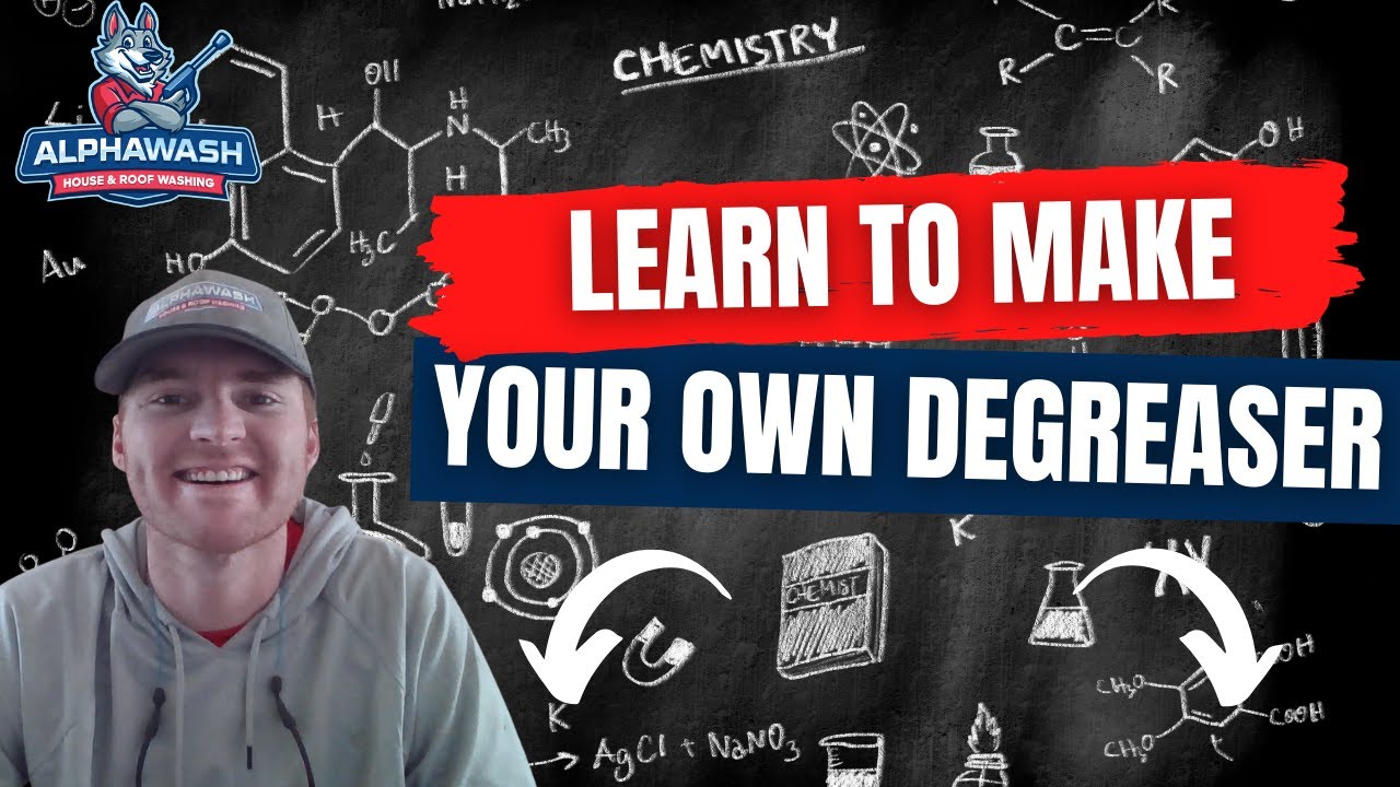 SAVE MONEY!! Learn How to Make Your Own Degreaser for Pressure Washing ...