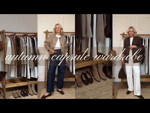 HOW TO BUILD AN AUTUMN WARDROBE YOU LOVE WITH AUTUMN CAPSULE AND ESSENTIAL PIECES / LAURA BYRNES