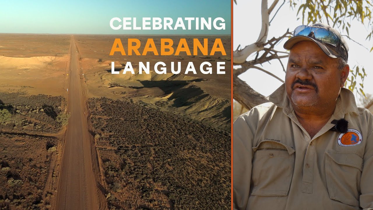 Creek name signs in Arabana and English celebrate language and Country ...