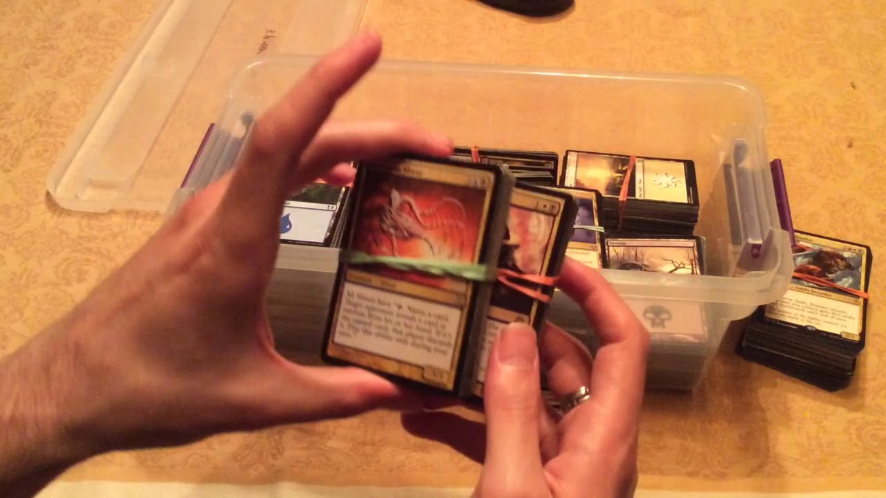 ASMR Building A Commander Deck part 1 YouTube ASMR Building A Commander Deck part 1 YouTube