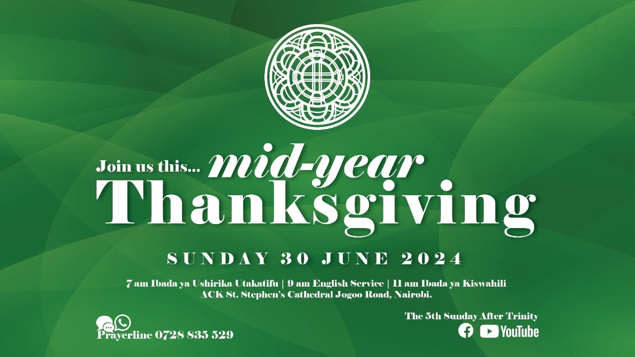 Mid-Year Thanksgiving | 9am Service | 30th June 2024 - YouTube