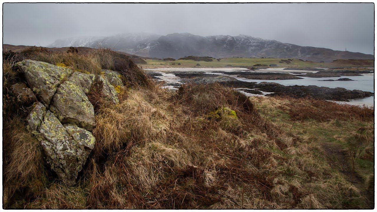 Landscape photography on a rainy Scottish beach. - YouTube
