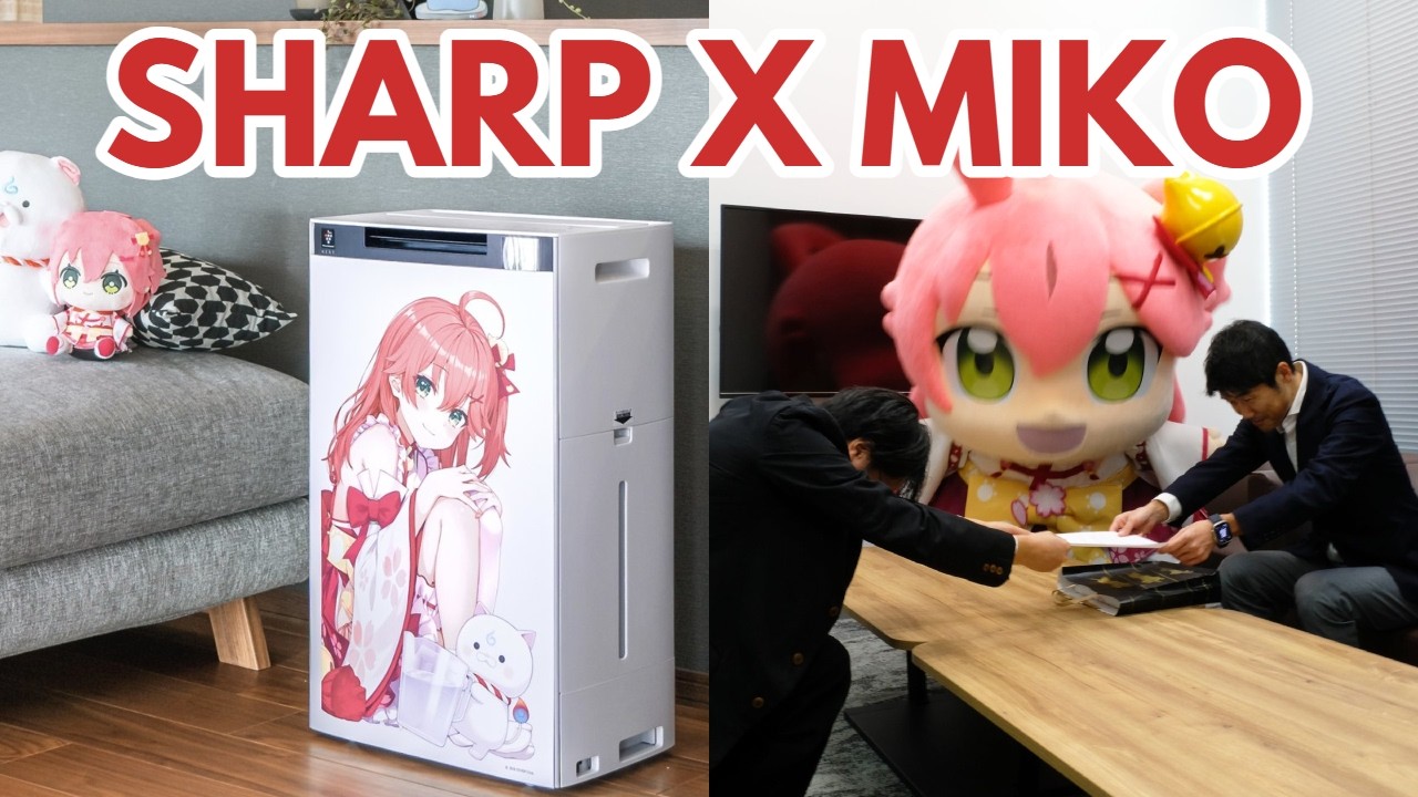 SHARP apologized to Miko cause they can't create a "Waterless Humidifier" - YouTube