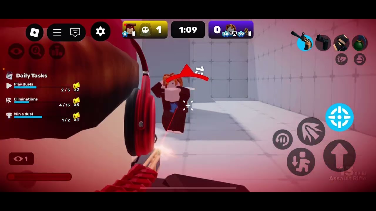 Doing 2v2s in (rivals). - YouTube