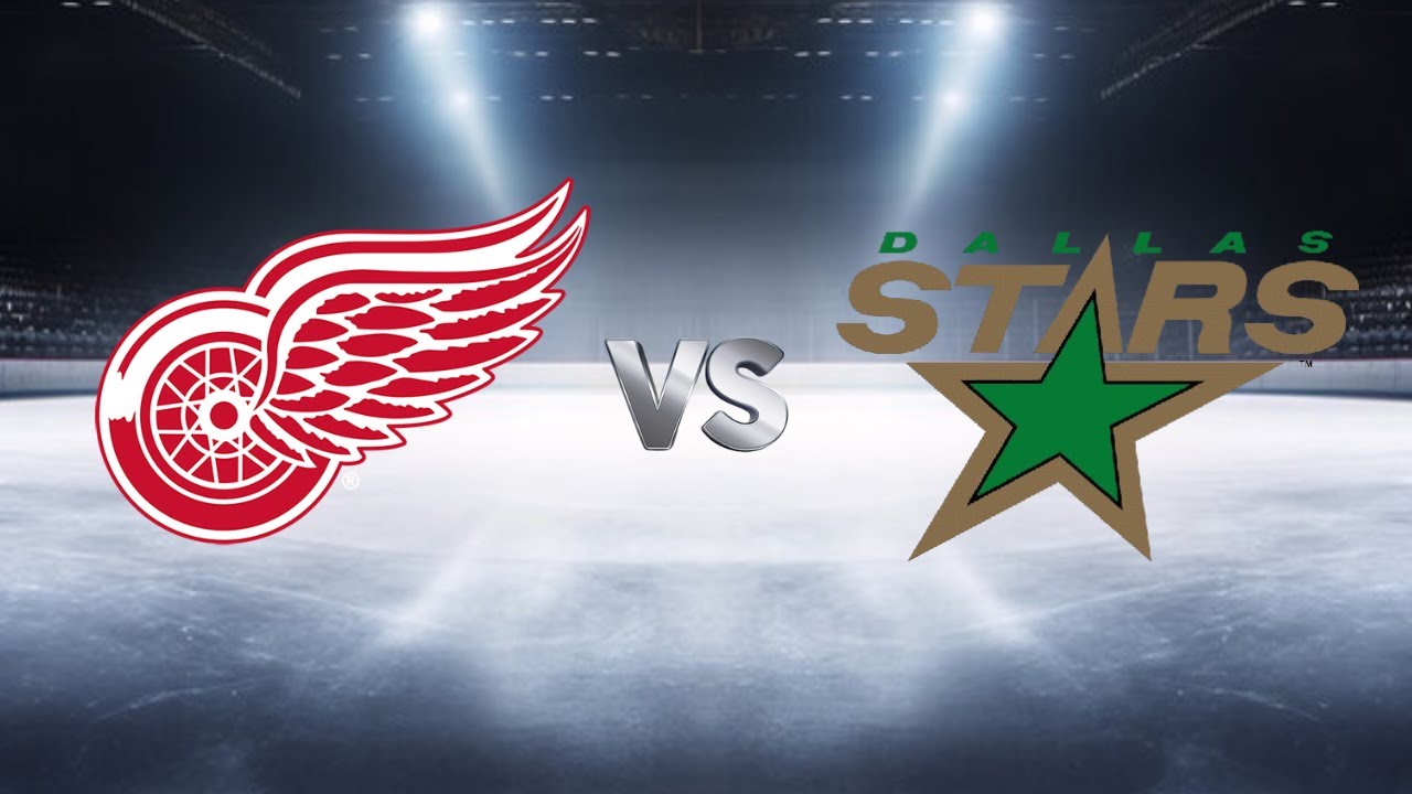 Detroit Red Wings (22-4) vs Dallas Stars (18-9-0-1) - YouTube