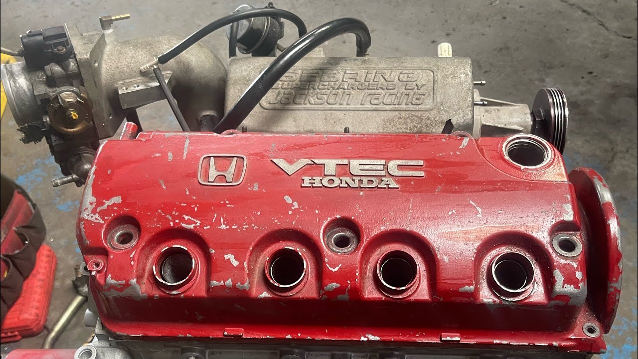 Building A High Comp D16 With A JR Supercharger - YouTube