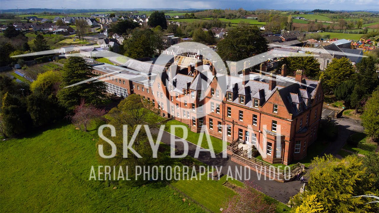 Servite Priory, Benburb, County Tyrone - 360° Aerial Video - YouTube