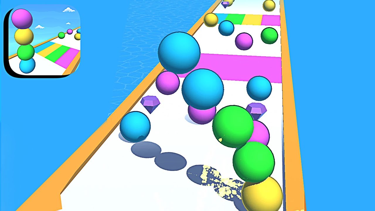 Ball Stacking - All Levels Gameplay Android,ios (Part 1) - YouTube
