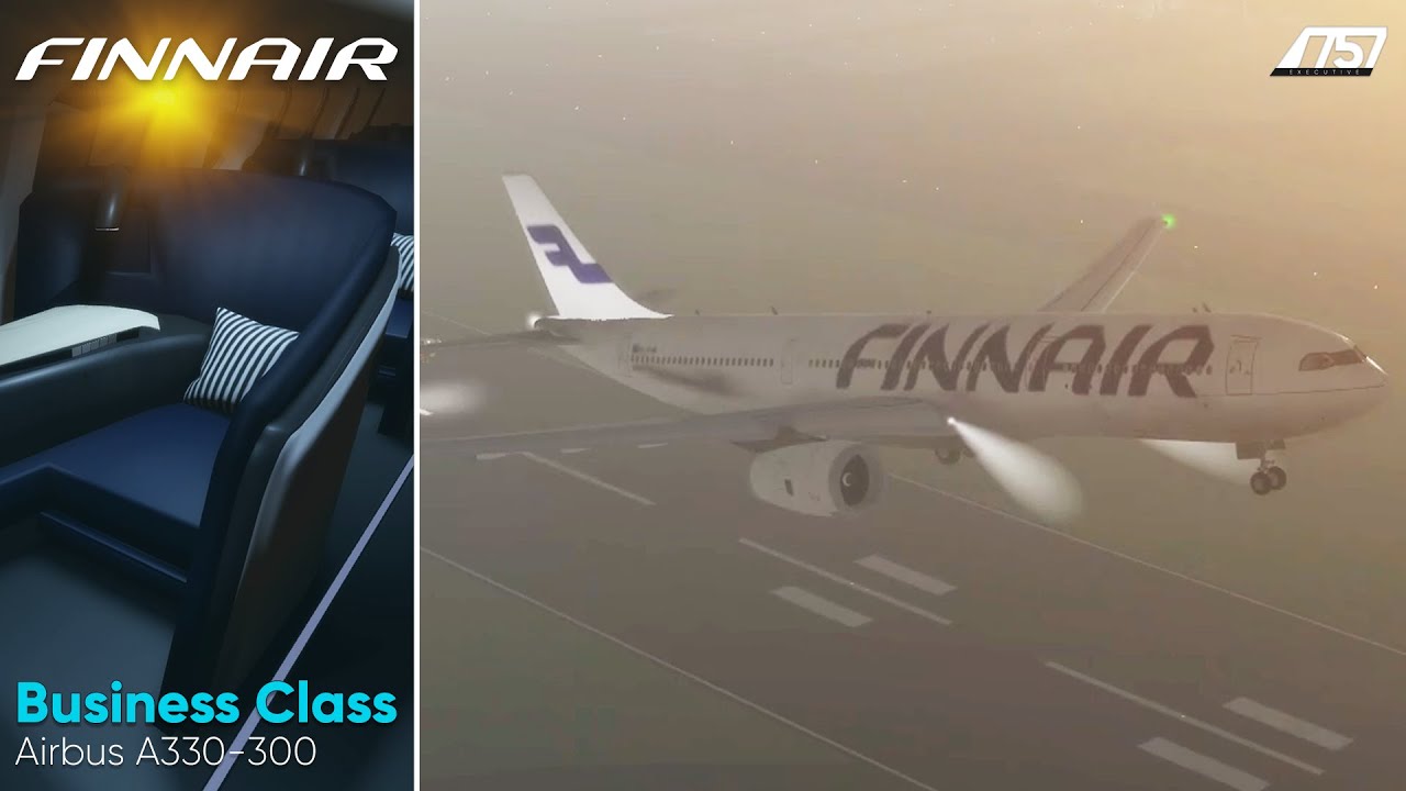 ROBLOX | Finnair | Business Class | Airbus A330-300 - YouTube