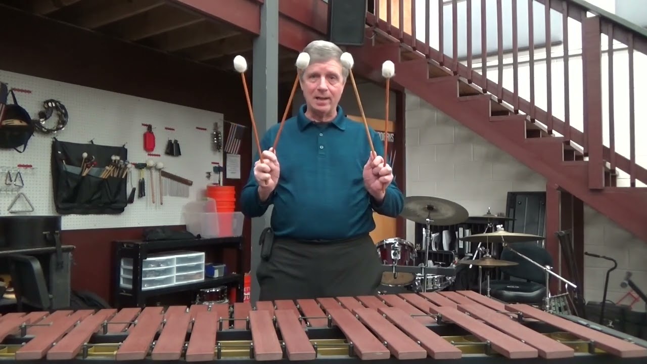 Double Vertical Strokes for Marimba - YouTube