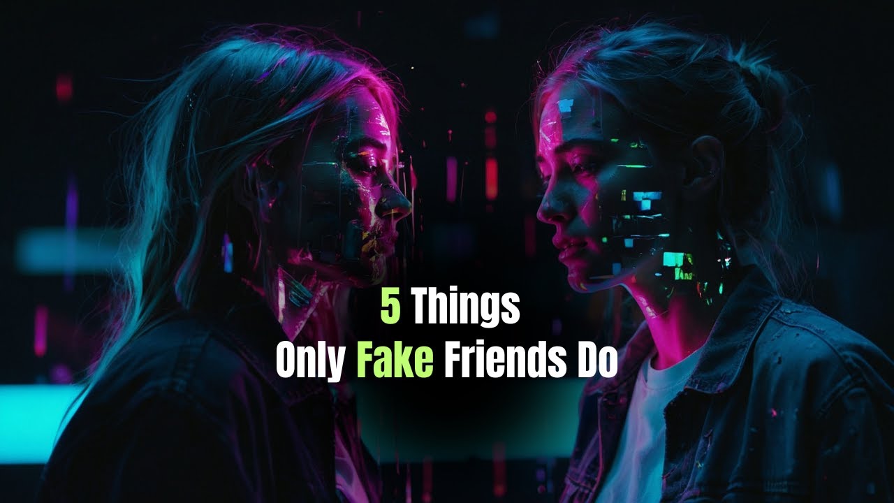 5 THINGS ONLY FAKE FRIENDS DO - YouTube