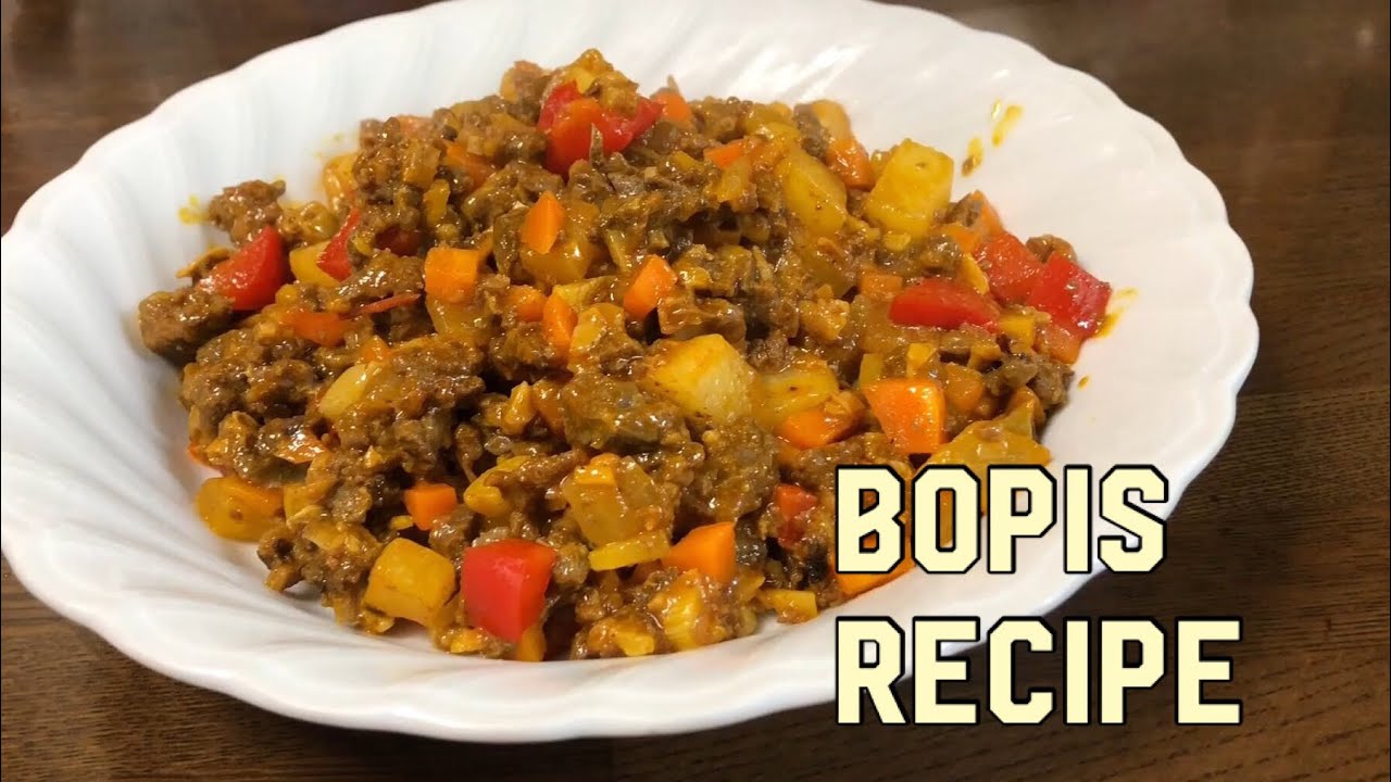 BOPIS RECIPE - YouTube