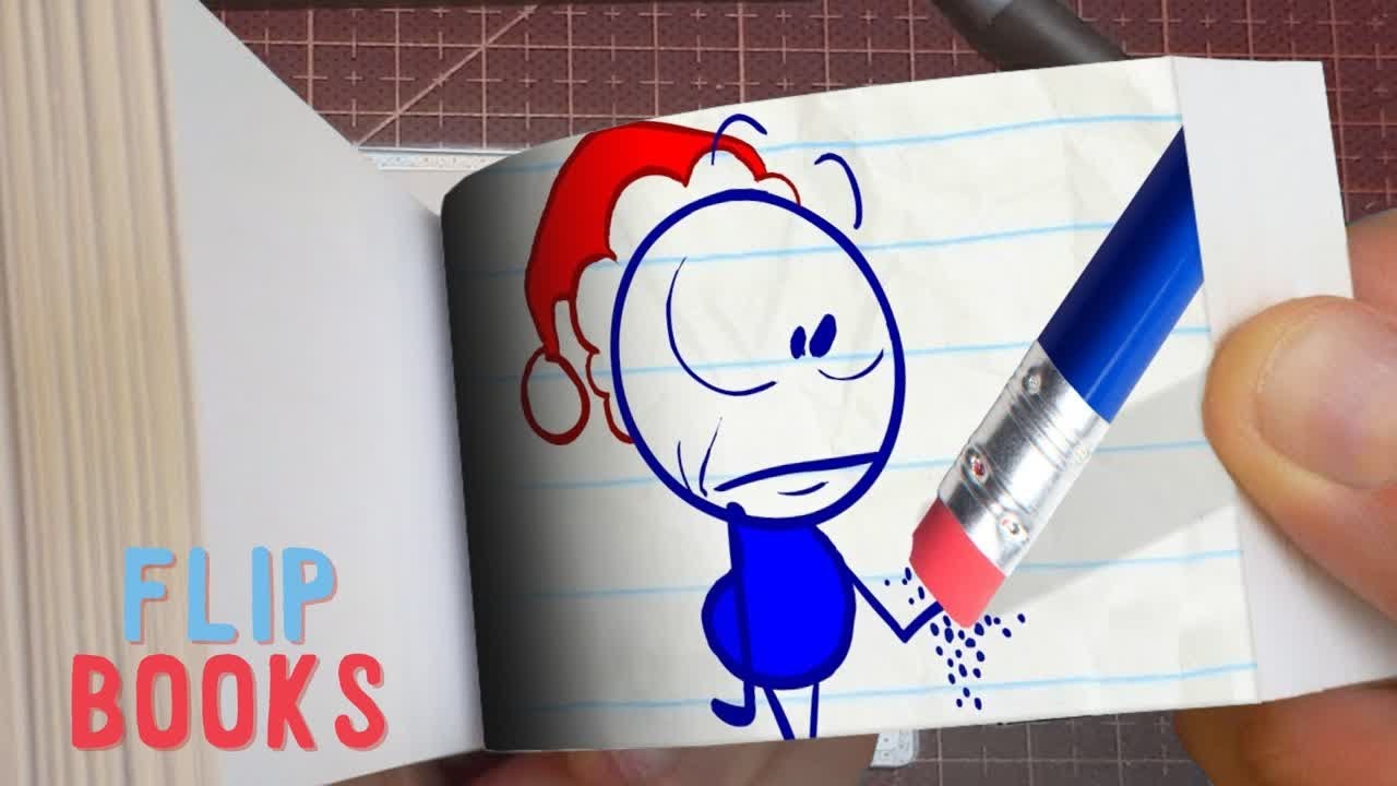 【Flip Book】 Pencilmate is Santa Claus！ -in- NOT SO SILENT NIGHT ...