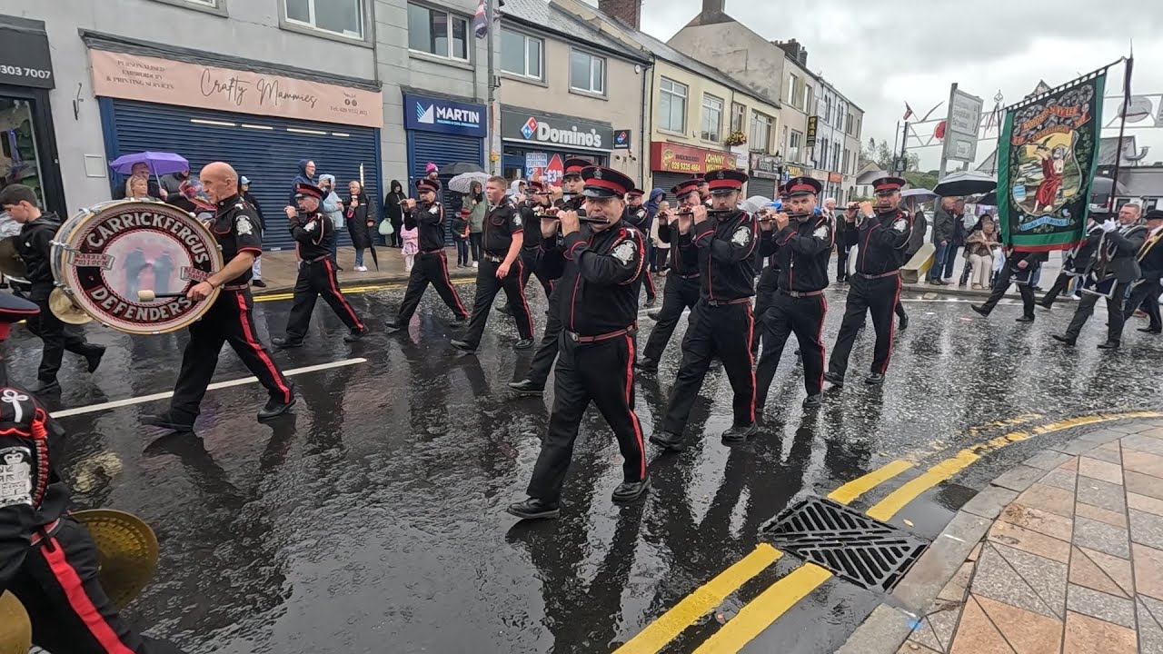 City of Belfast Grand Black Chapter parade in Ballyclare. - YouTube