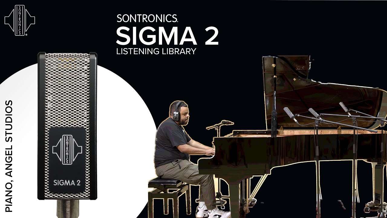Sontronics SIGMA 2 on Grand Piano - Sontronics Listening Libary - YouTube
