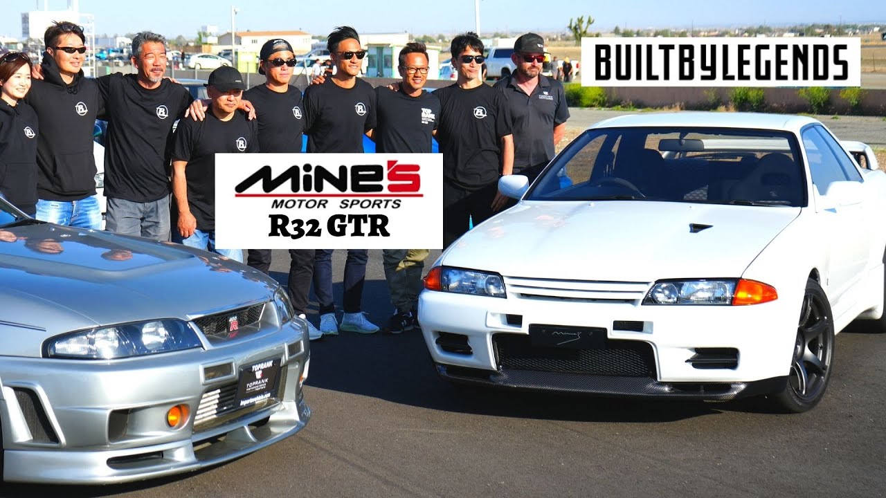 Built By Legends Mines R32 GTR Garage Yoshida build walk around with ...