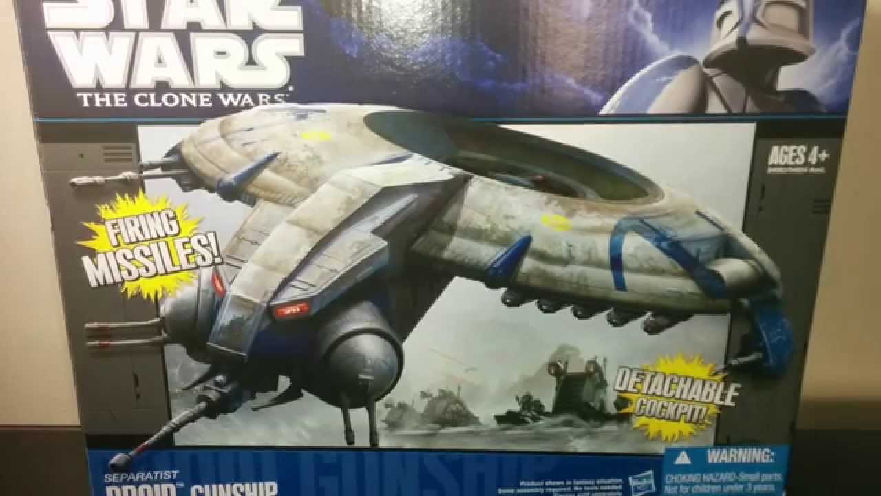 Separatist Droid Gunship -Clone Wars- Review - YouTube