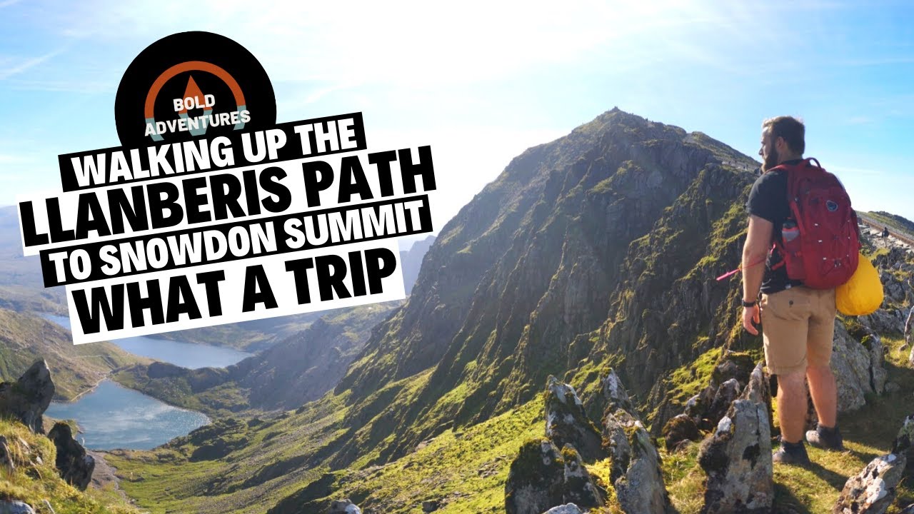 Hiking In Snowdonia | Walking the Llanberis Tourist Path to Snowdon ...