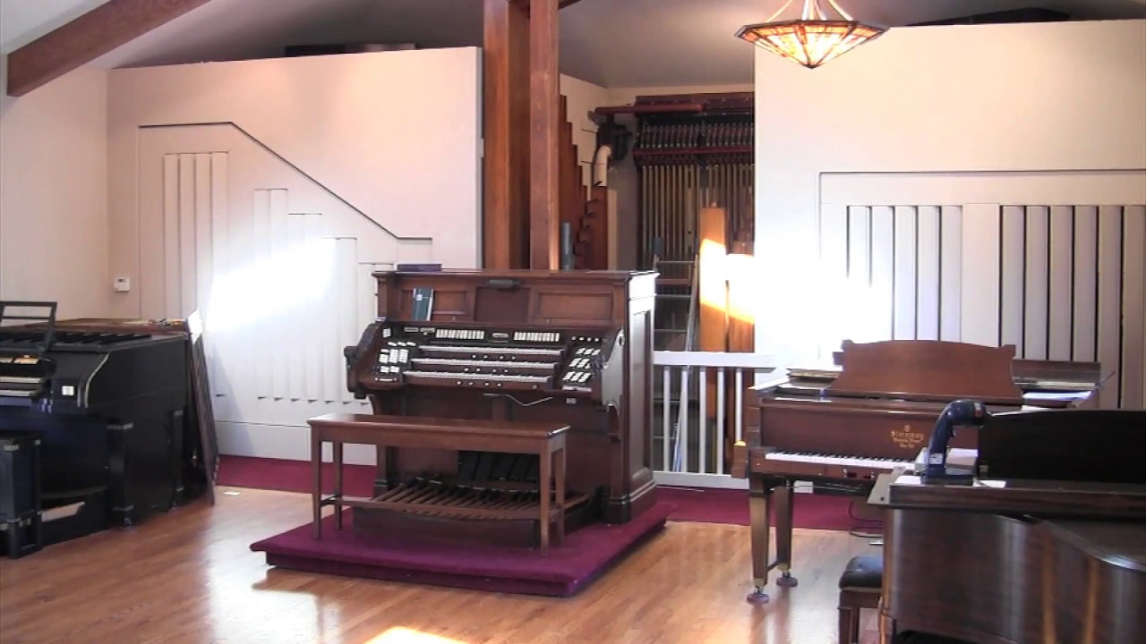 Aeolian Pipe Organ Automatic Duo Art player explained in 6 minutes ...