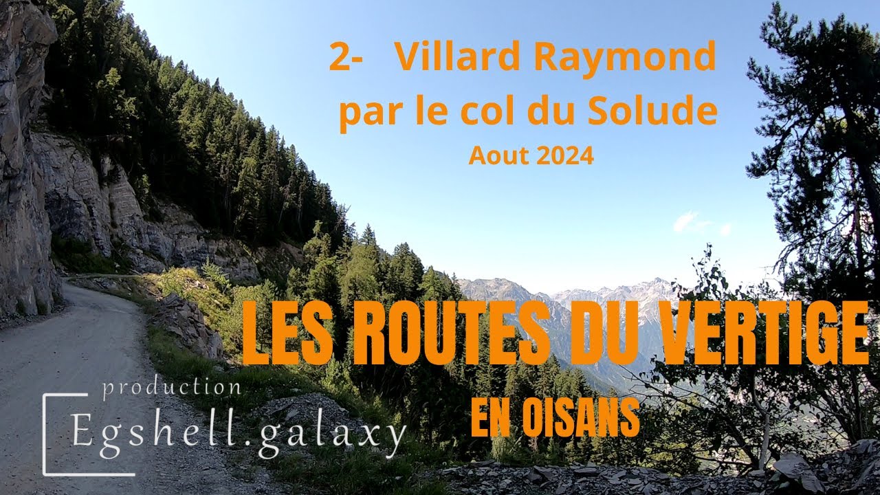 PISTE DU COL DU SOLUDE - VILLARD RAYMOND - YouTube