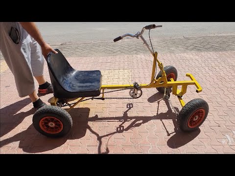 DIY Making Go Kart Bike - Gokart Bisiklet Yapımı - Full Video