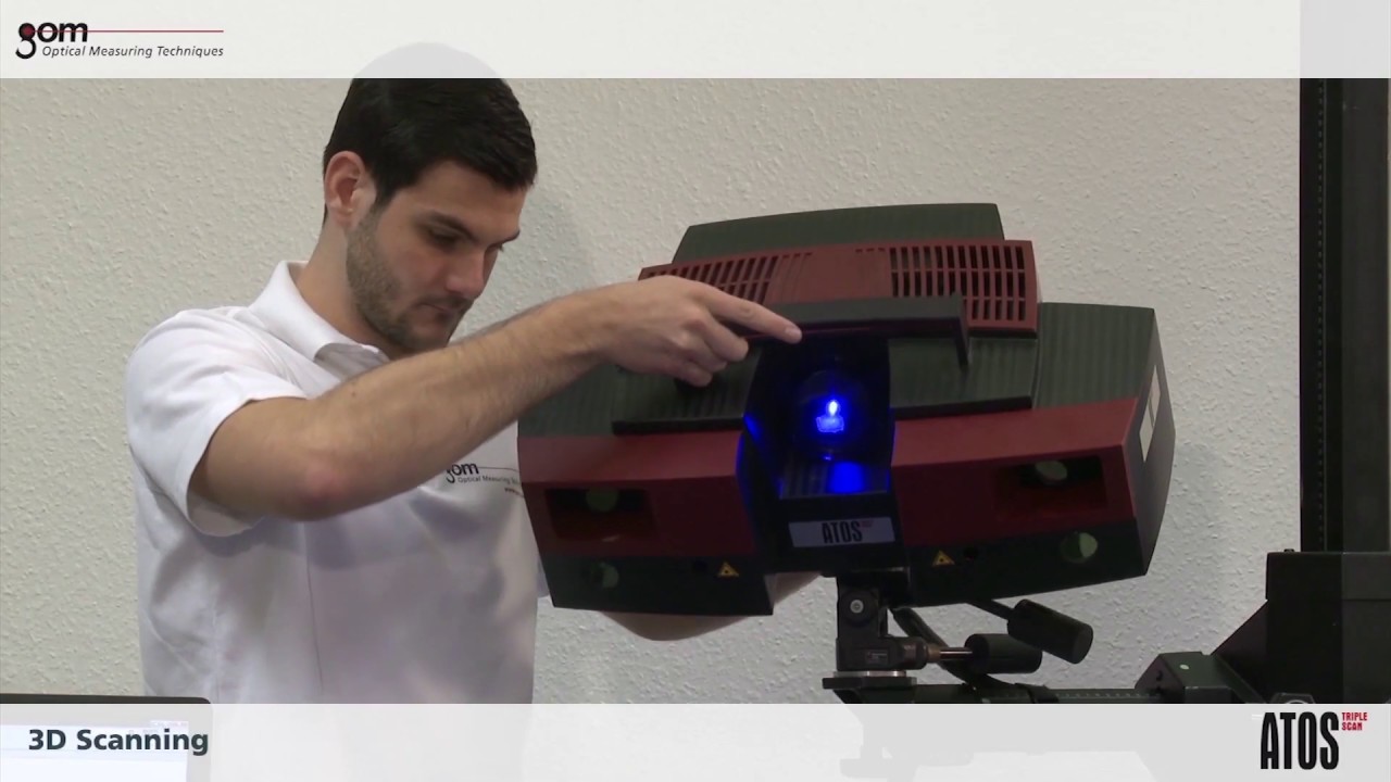 ATOS Triple Scan + Gom lift - YouTube