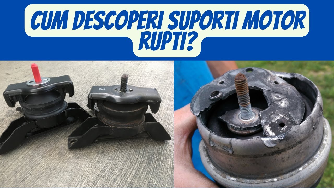 Simptome suport motor rupt -cum descoperi problema? - YouTube