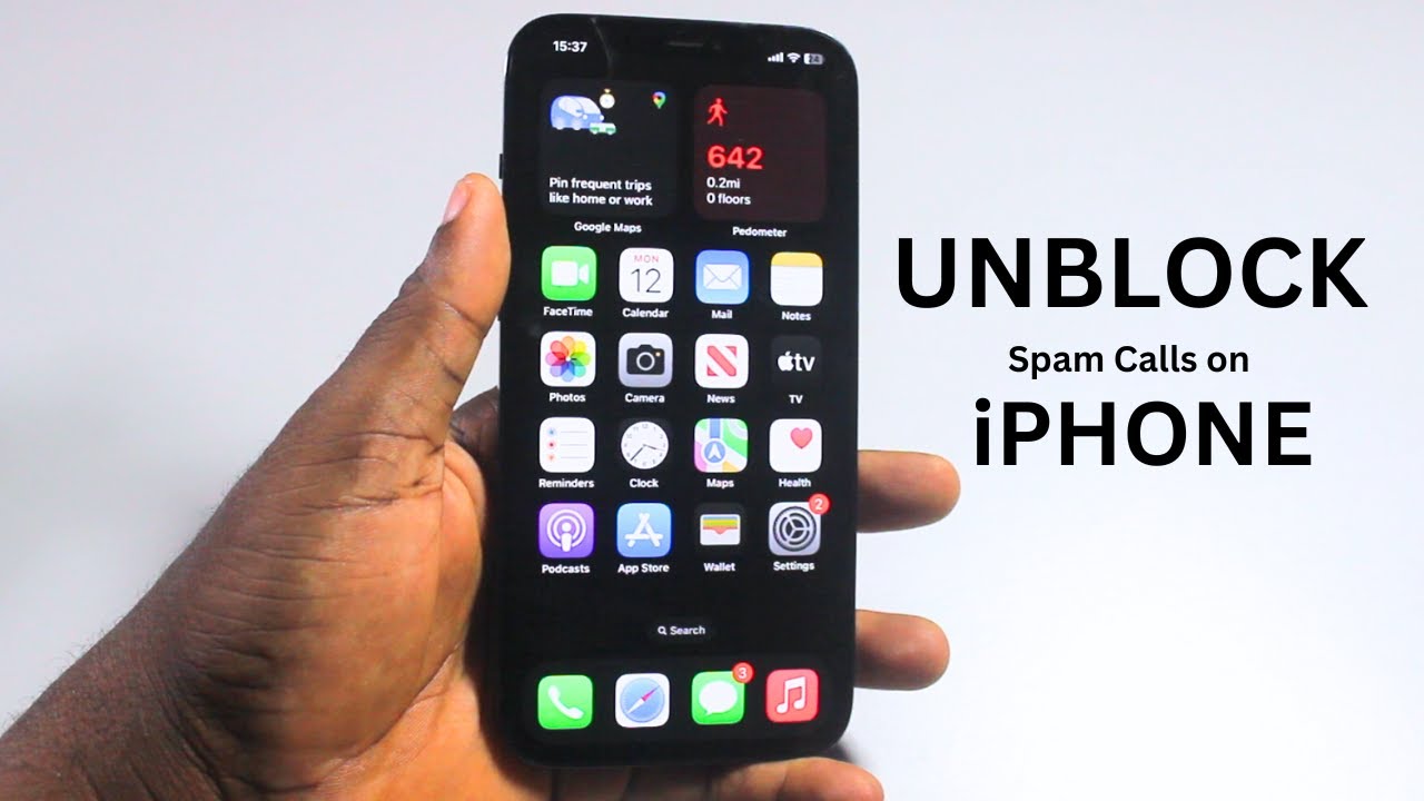 How to Unblock Spam Calls on iPhone - YouTube