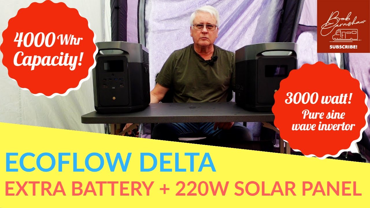 The EcoFlow Delta Max Solar Generator And Backup Battery - YouTube