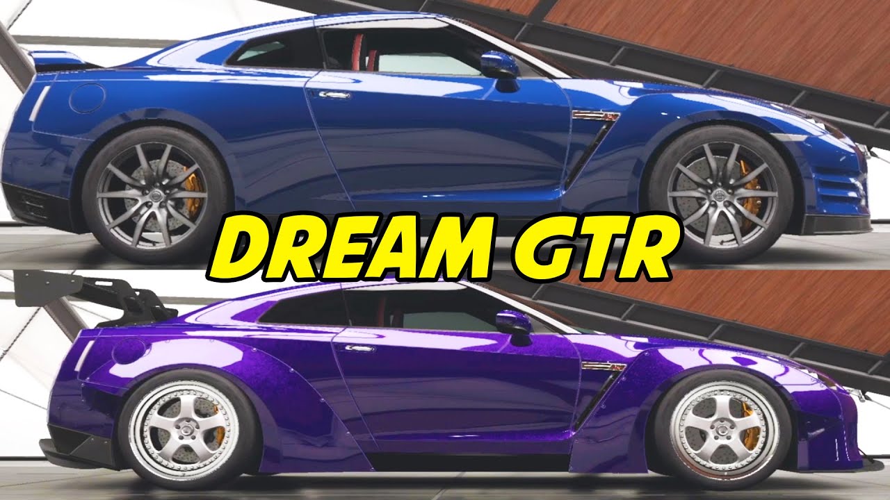 Building My Dream R35 GTR in 10 Minutes! - YouTube
