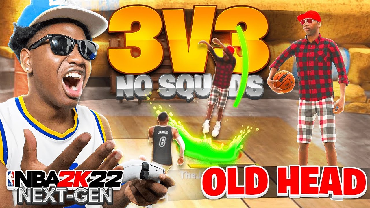 I Pretended To Be An OLDHEAD in the OLD GYM on NBA 2K22 NEXT GEN ...