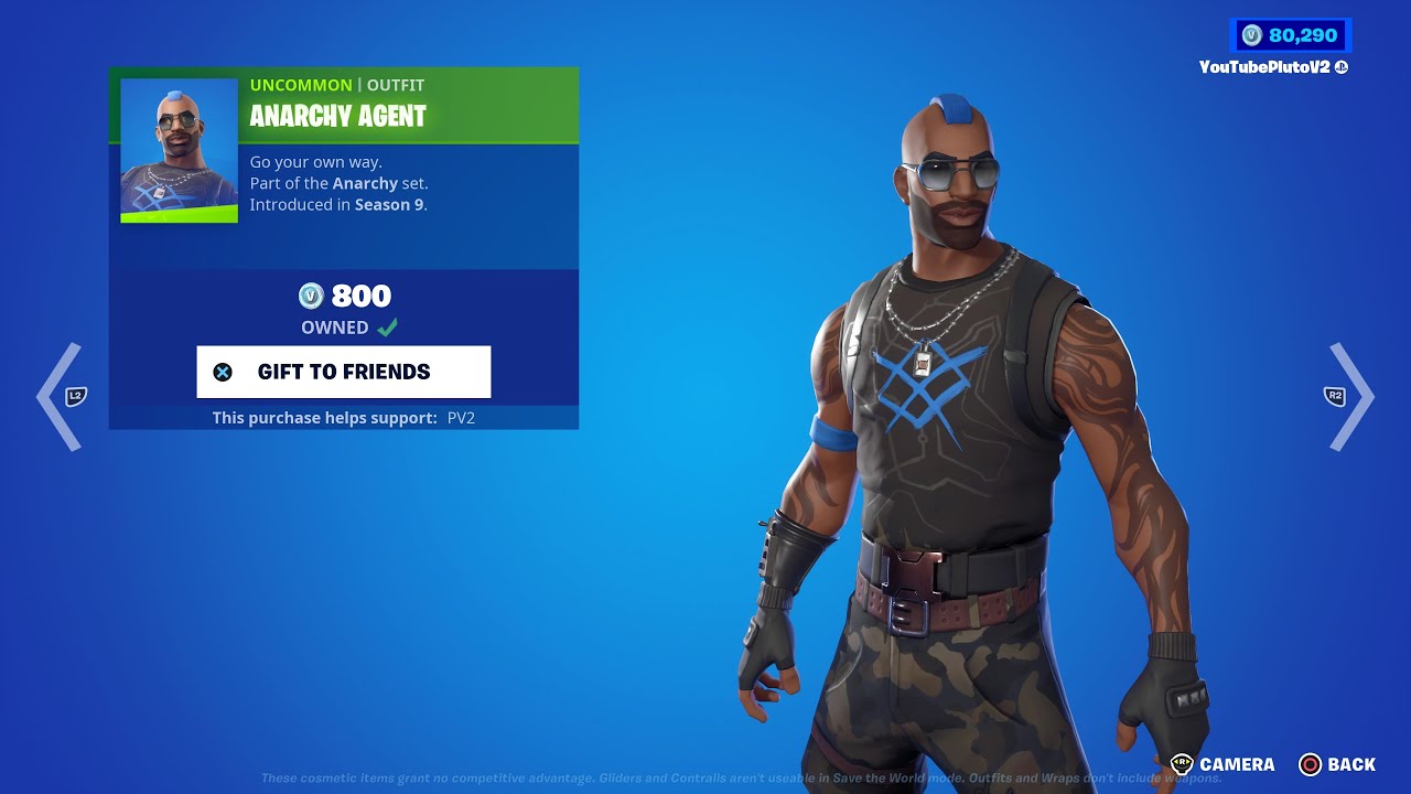 Fortnite Item Shop RARE ANARCHY AGENT RETURNS! [January 17th, 2023 ...