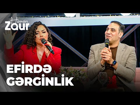 Həmin Zaur | Tərlan Novxanı və Ziba Osmanlı arasında mübahisə | Mahnı mənim ifamda sevildi
